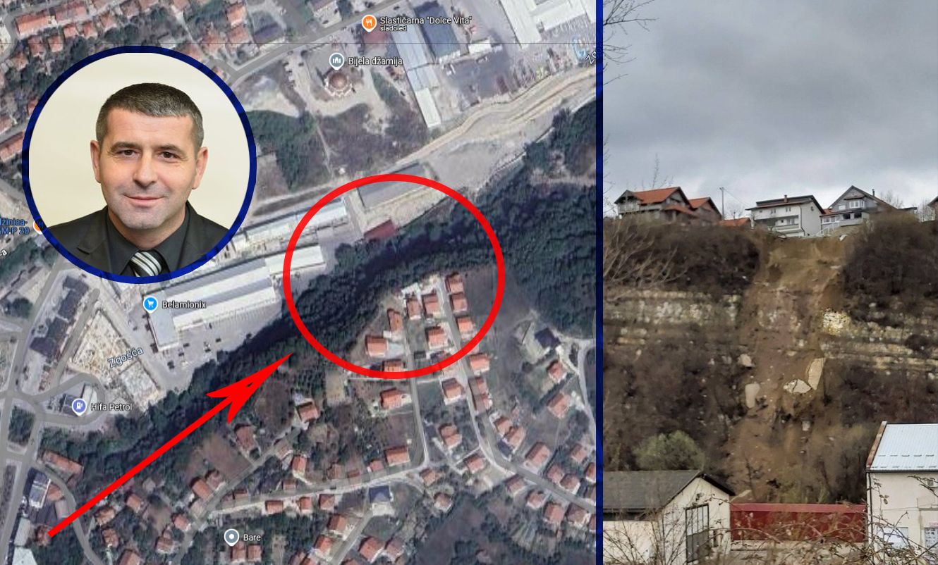 Hrusto o stanju klizišta u Kaknju: Stanari evakuirani, angažiran geolog